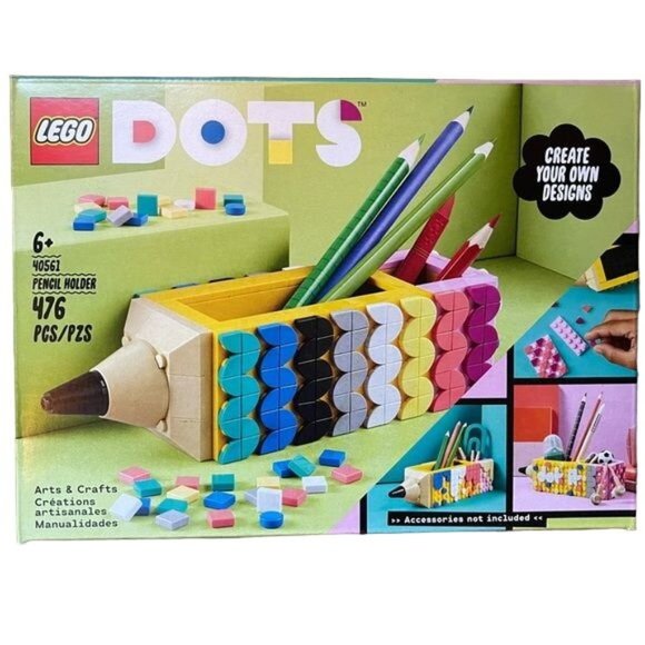 Lego | Toys | Lego 456 Pencil Holder Building Set Back To School 476pc ...